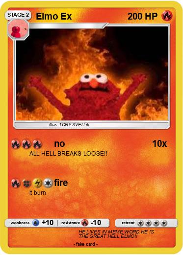 Pokémon Elmo Ex 20 20 - no - My Pokemon Card
