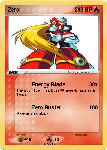 Pokémon Zero 528 528 - Energy Blade - My Pokemon Card