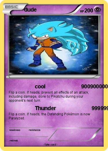 Pokémon dude 345 345 - cool 90090000000 - My Pokemon Card