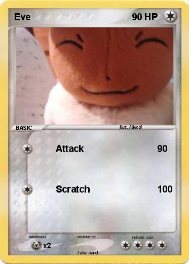Pokémon Eve 197 197 - Attack - My Pokemon Card