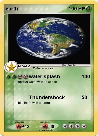 Pokémon earth 657 657 - water splash - My Pokemon Card