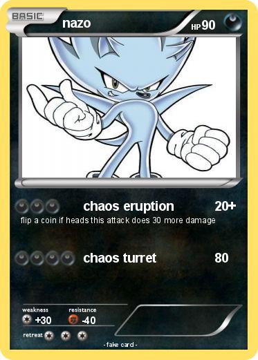 Pokémon nazo 180 180 - chaos eruption - My Pokemon Card