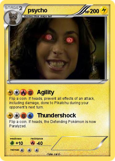 Pokémon psycho 316 316 - Agility - My Pokemon Card