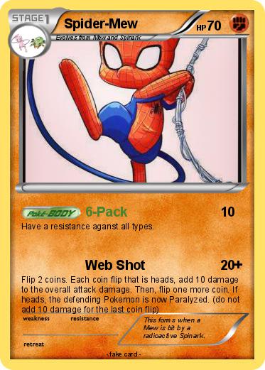 Pokémon Spider Mew - 6-Pack - My Pokemon Card
