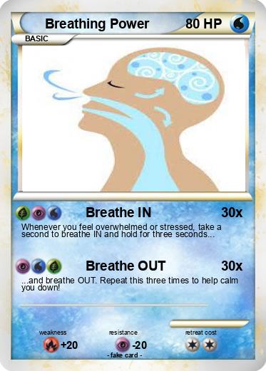 Pokémon Breathing Power - Breathe IN - My Pokemon Card
