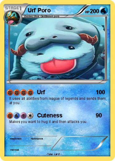 Pokémon Urf Poro - Urf - My Pokemon Card