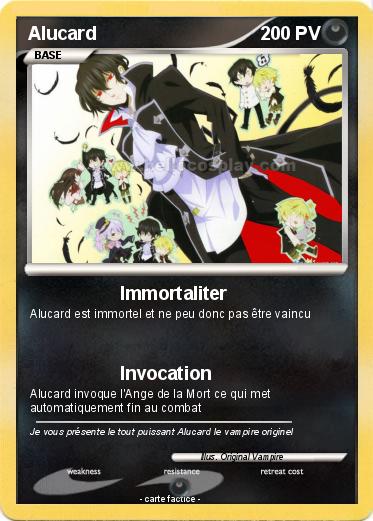 Pokémon Alucard 28 28 - Immortaliter - Ma carte Pokémon