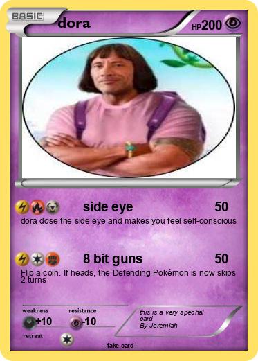 Pokémon dora 1206 1206 - side eye - My Pokemon Card