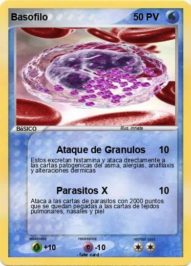 Pokémon Basofilo - Ataque de Granulos - Mi carta pokémon