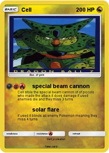 Pokémon Cell 808 808 - special beam cannon - My Pokemon Card