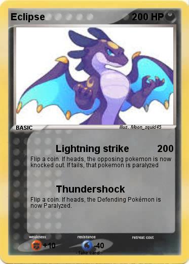 Pokémon Eclipse 101 101 - Lightning strike - My Pokemon Card
