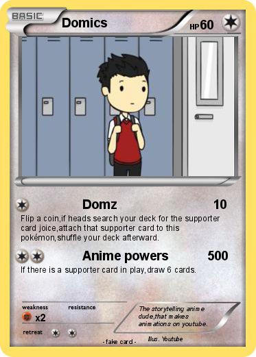Pokémon Domics 1 1 - Domz - My Pokemon Card