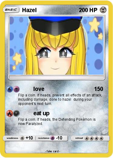 Pokémon Hazel 78 78 - love - My Pokemon Card