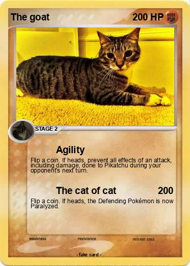 Pokémon The goat 29 29 - Agility - My Pokemon Card