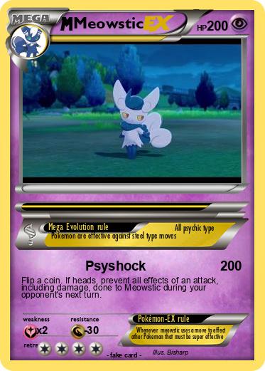 Pokémon Meowstic 94 94 - Psyshock - My Pokemon Card