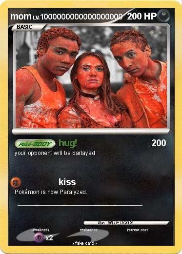 Pokémon mom 1008 1008 - hug! - My Pokemon Card