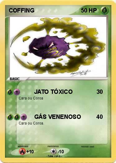 Pokémon COFFING - JATO TÓXICO - My Pokemon Card