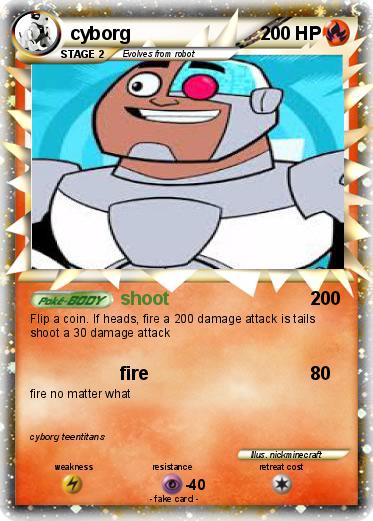 Pokémon cyborg 258 258 - shoot - My Pokemon Card