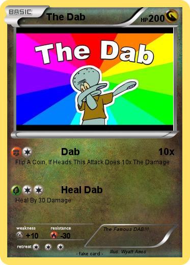Pokémon The Dab 7 7 - Dab - My Pokemon Card