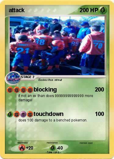Pokémon attack 165 165 - blocking - My Pokemon Card