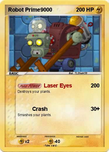 Pokémon Robot Prime9000 - Laser Eyes - My Pokemon Card