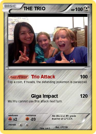 Pokémon THE TRIO 79 79 - Trio Attack - My Pokemon Card