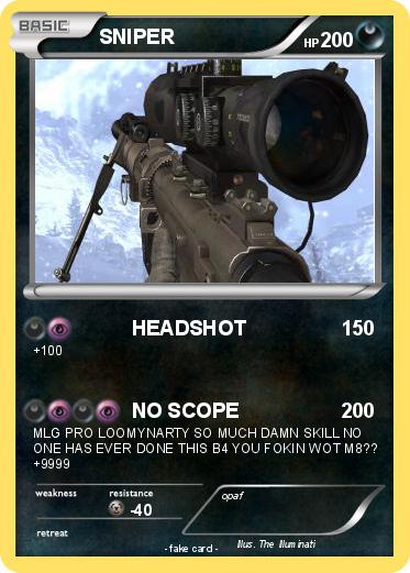 Pokémon SNIPER 1162 1162 - HEADSHOT - My Pokemon Card