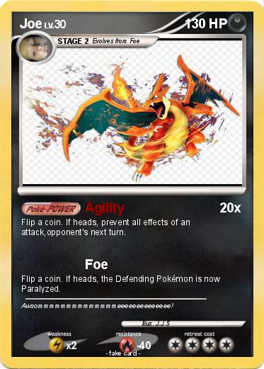 Pokémon Joe 734 734 - Agility - My Pokemon Card