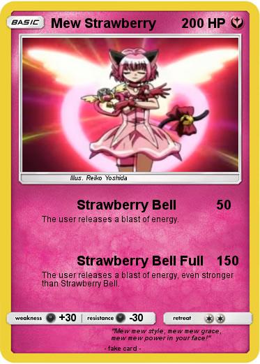 Pokémon Mew Strawberry 2 2 - Strawberry Bell - My Pokemon Card