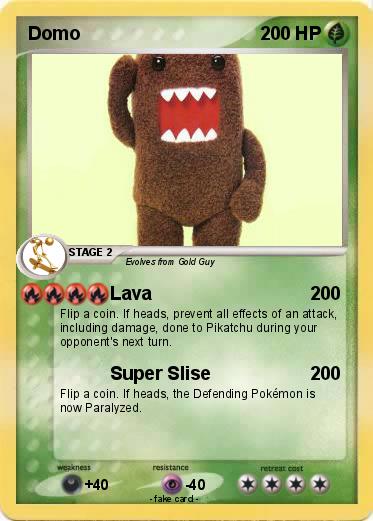 Pokémon Domo 805 805 - Lava - My Pokemon Card