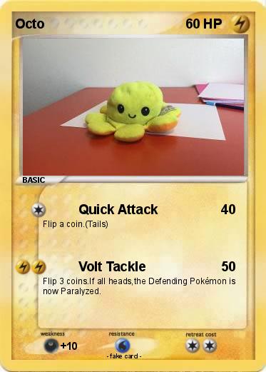 Pokémon Octo 109 109 - Quick Attack - My Pokemon Card