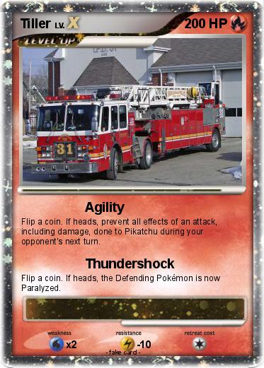 Pokémon Tiller 2 2 - Agility - My Pokemon Card