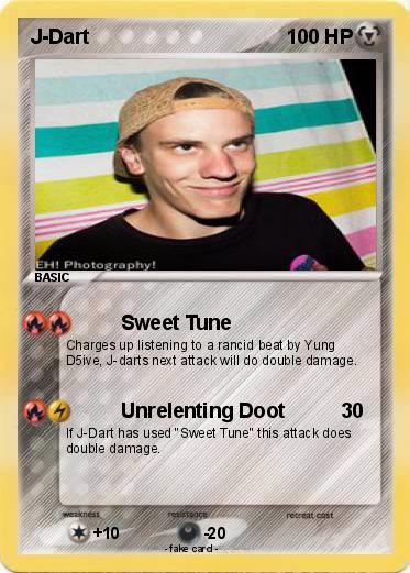 Pokémon J Dart - Sweet Tune - My Pokemon Card