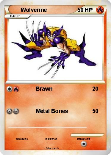 Pokémon Wolverine 125 125 - Brawn - My Pokemon Card