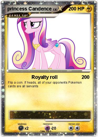 Pokémon princess Candence 1 1 - Royalty roll - My Pokemon Card