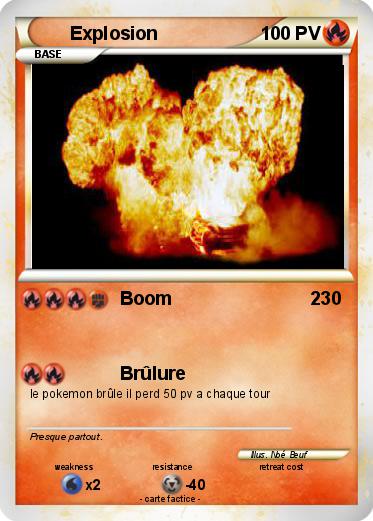 Pokémon Explosion 248 248 - Boom 230 - Ma carte Pokémon