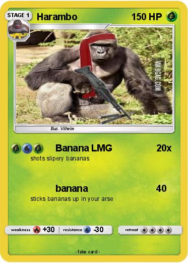 Pokémon Harambo 2 2 - Banana LMG - My Pokemon Card