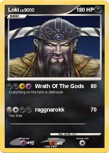 Pokémon Loki 32 32 - Wrath Of The Gods - My Pokemon Card