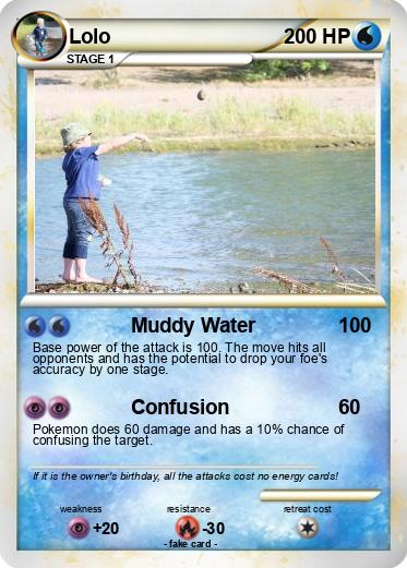 Pokémon Lolo 316 316 - Muddy Water - My Pokemon Card