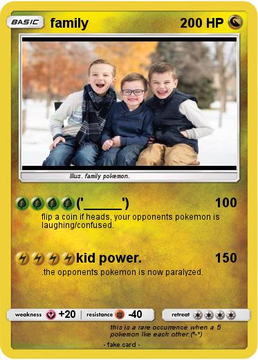 Pokémon family 530 530 - ('_____') - My Pokemon Card