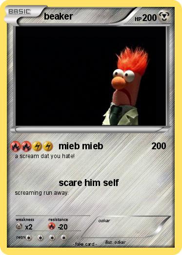 Pokémon beaker 30 30 - mieb mieb - My Pokemon Card