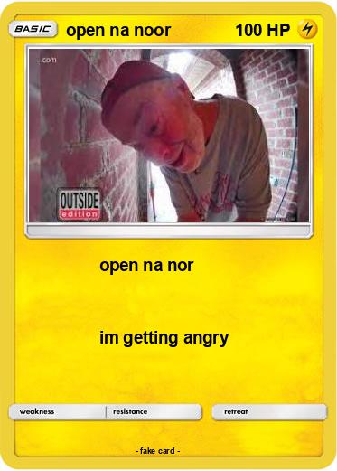 Pokémon open na noor 16 16 - open na nor - My Pokemon Card