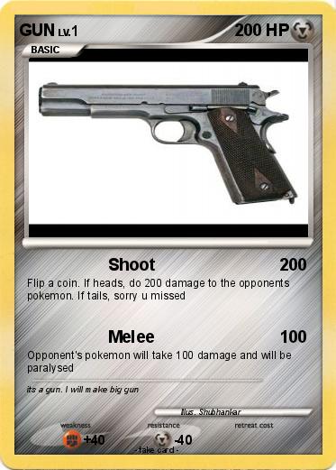 Pokémon GUN 633 633 - Shoot - My Pokemon Card