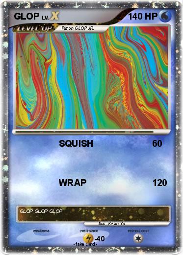 Pokémon GLOP 6 6 - SQUISH - My Pokemon Card