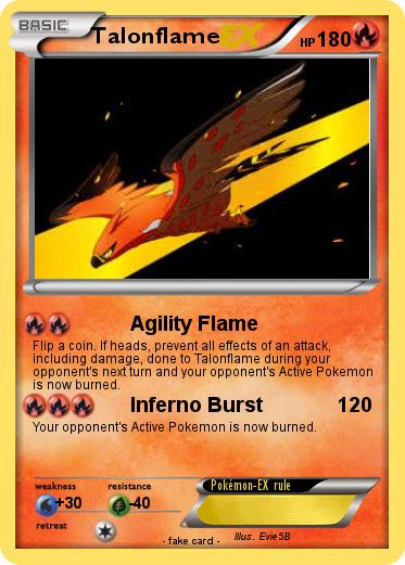 Pokémon Talonflame 176 176 - Agility Flame - My Pokemon Card