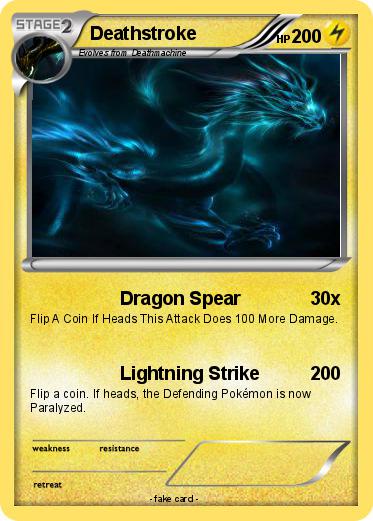 Pokémon Deathstroke 114 114 - Dragon Spear - My Pokemon Card