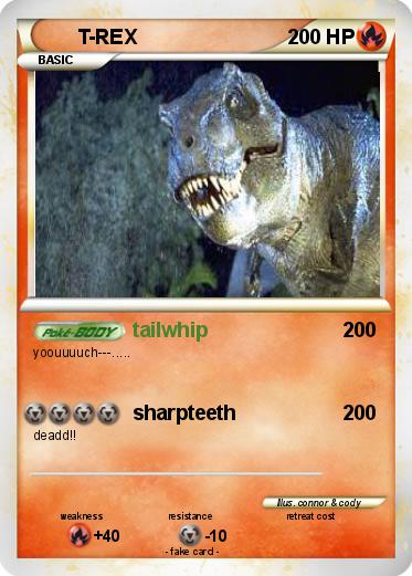 Pokémon T REX 762 762 - tailwhip - My Pokemon Card