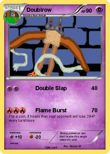 Pokémon Doublrow - Double Slap - My Pokemon Card