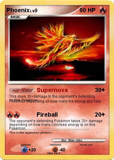 Pokémon Phoenix 1082 1082 - Supernova - My Pokemon Card