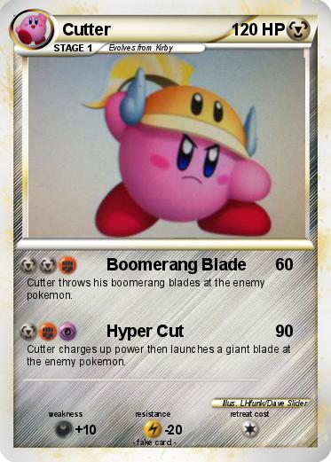 Pokémon Cutter 48 48 - Boomerang Blade - My Pokemon Card